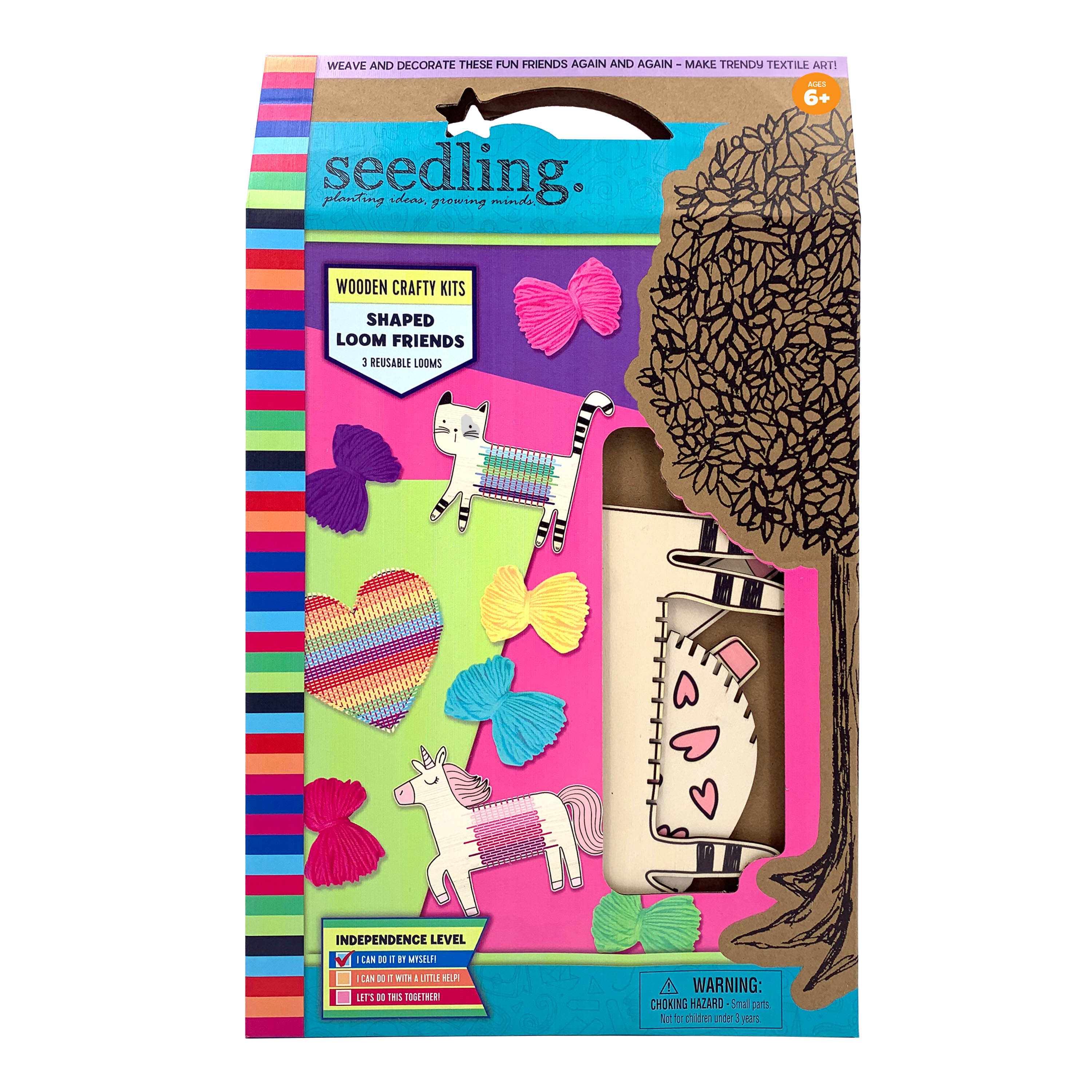 Seedling Shaped Loom Friends – miniFab