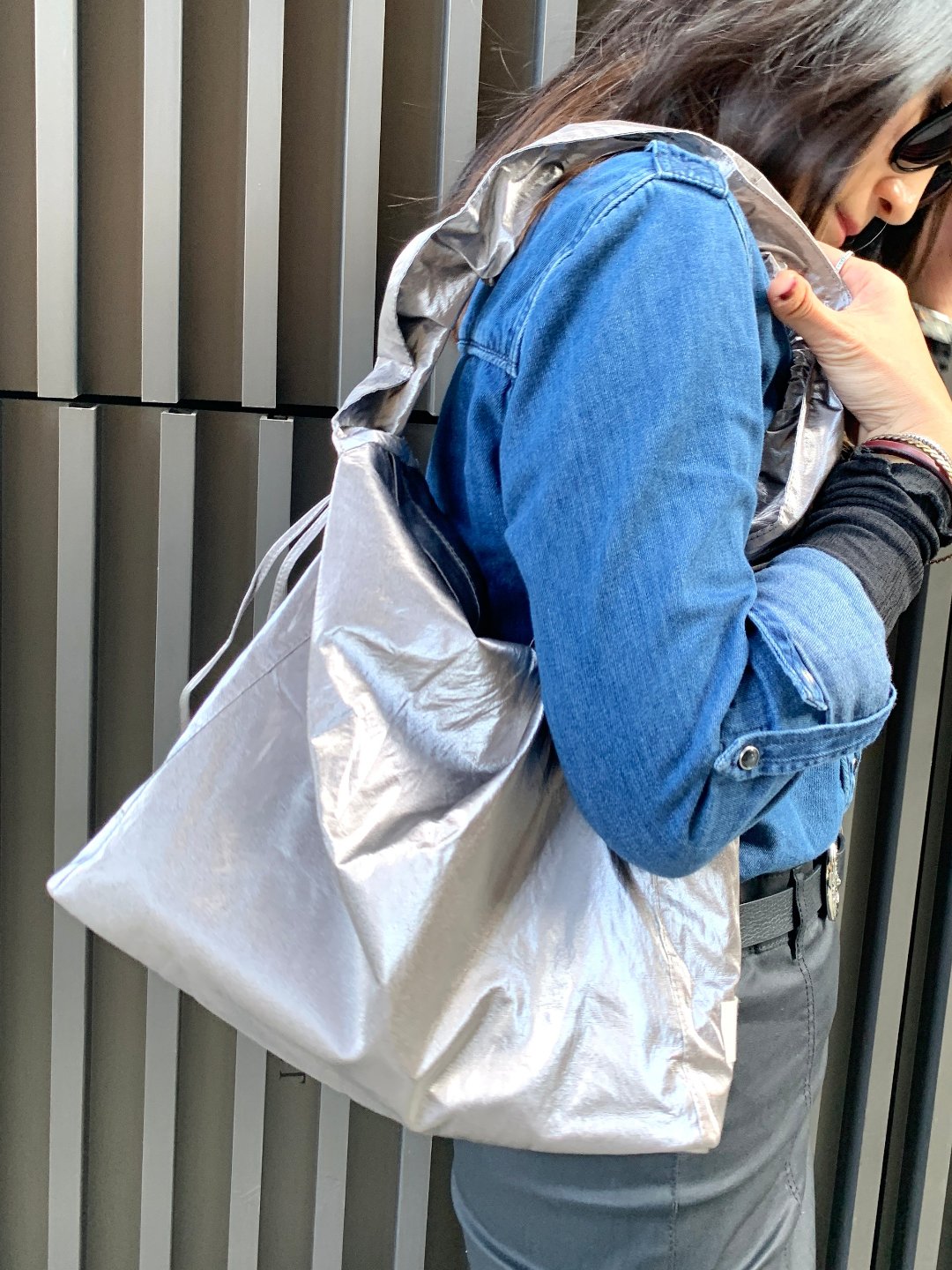 Diff Satin Large Shoulder Bag - Versatile Elegance for Every Occasion ...