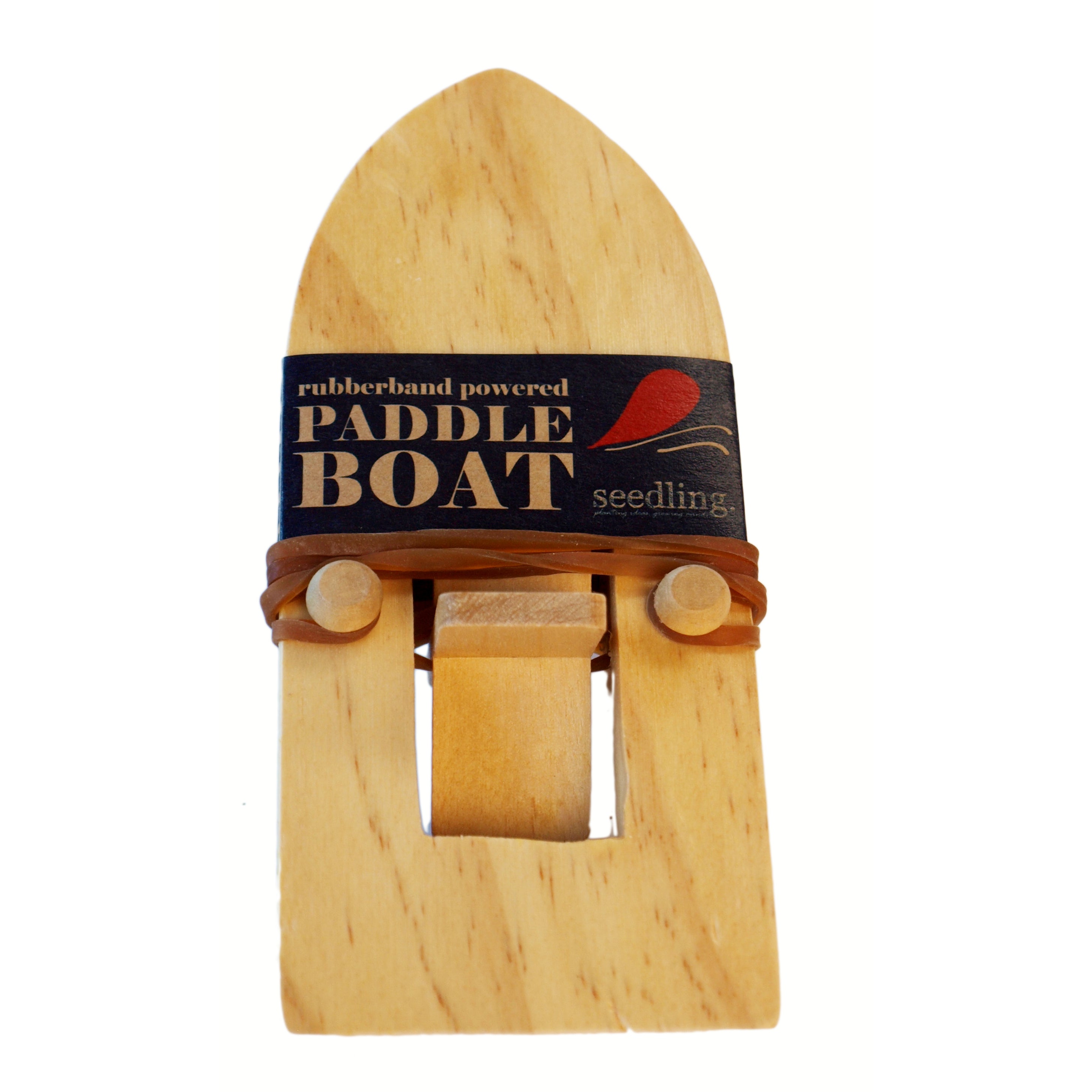 Seedling Rubberband Powered Paddle Boat – miniFab