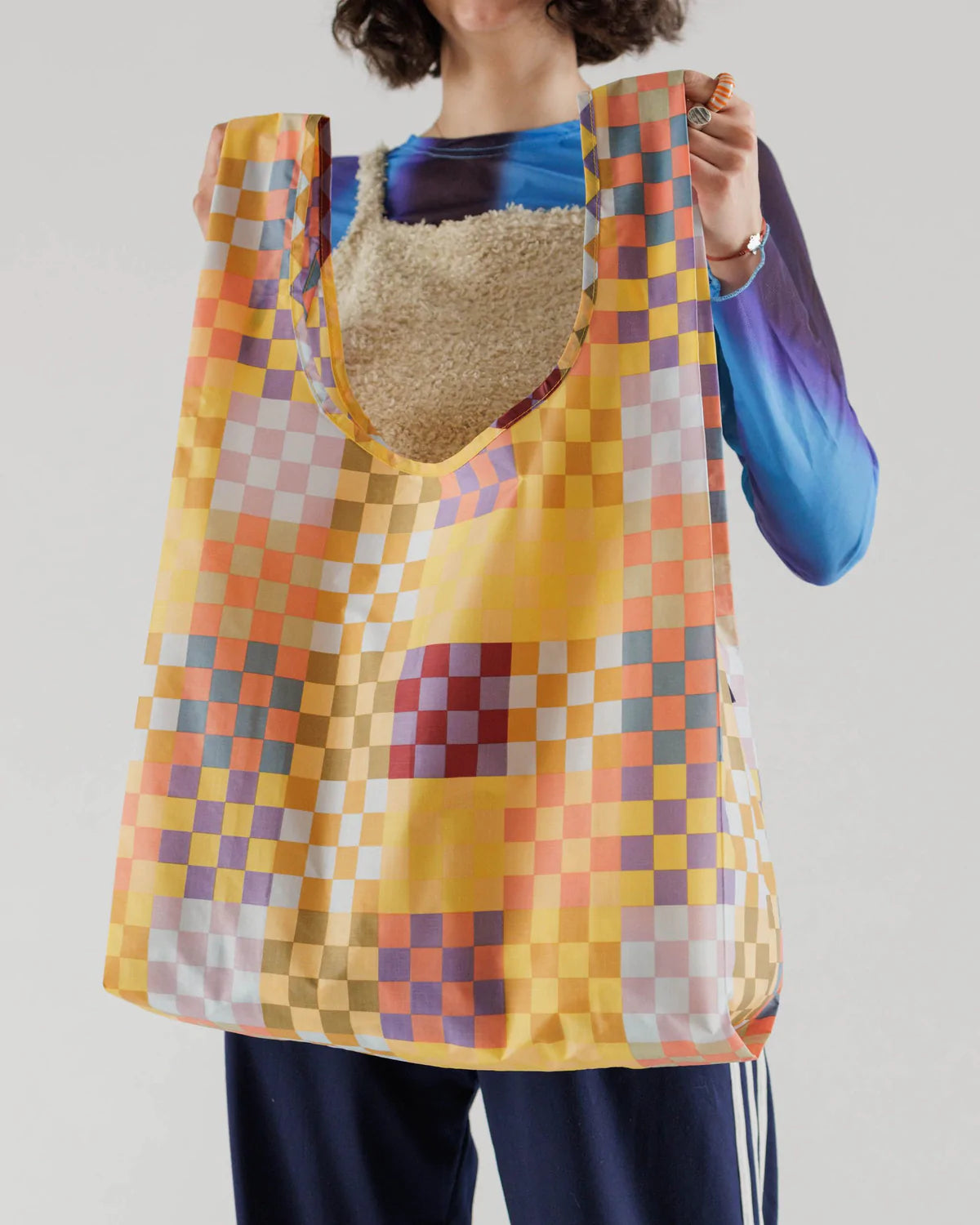 Standard Baggu / Medium Check Multi – miniFab